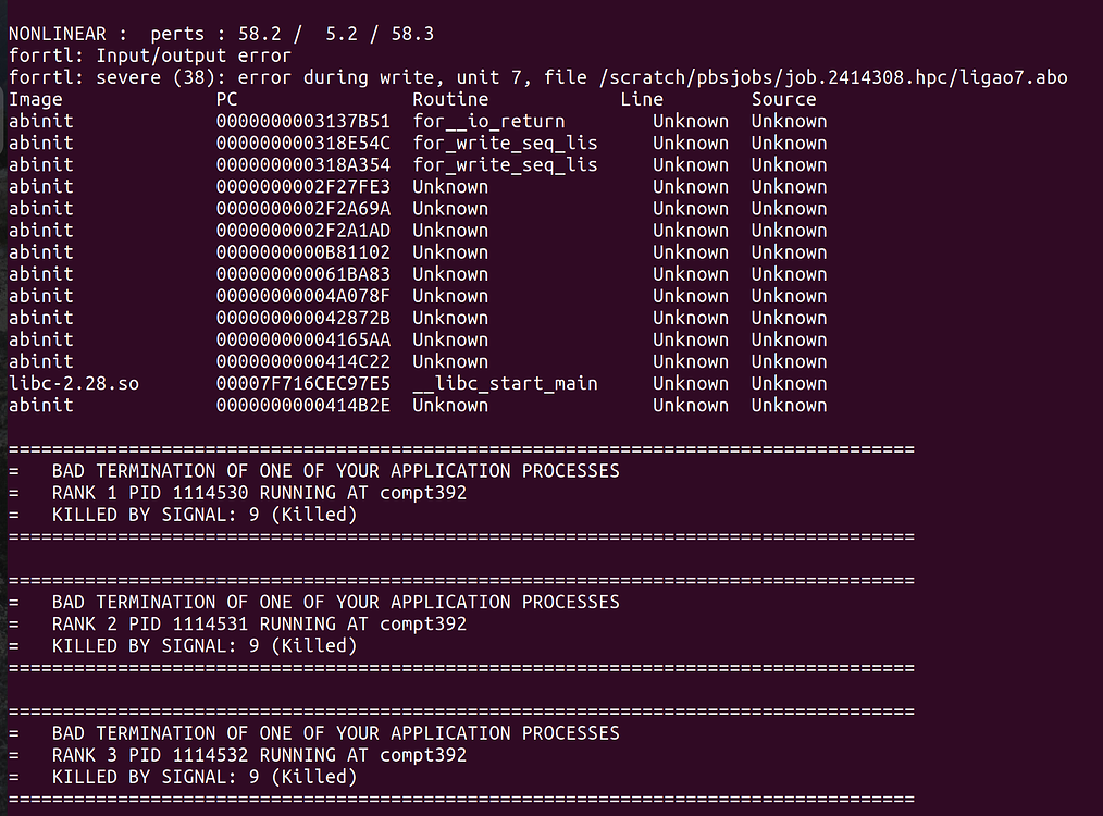 NLO Properties Calculation Error - Response calculations - ABINIT
